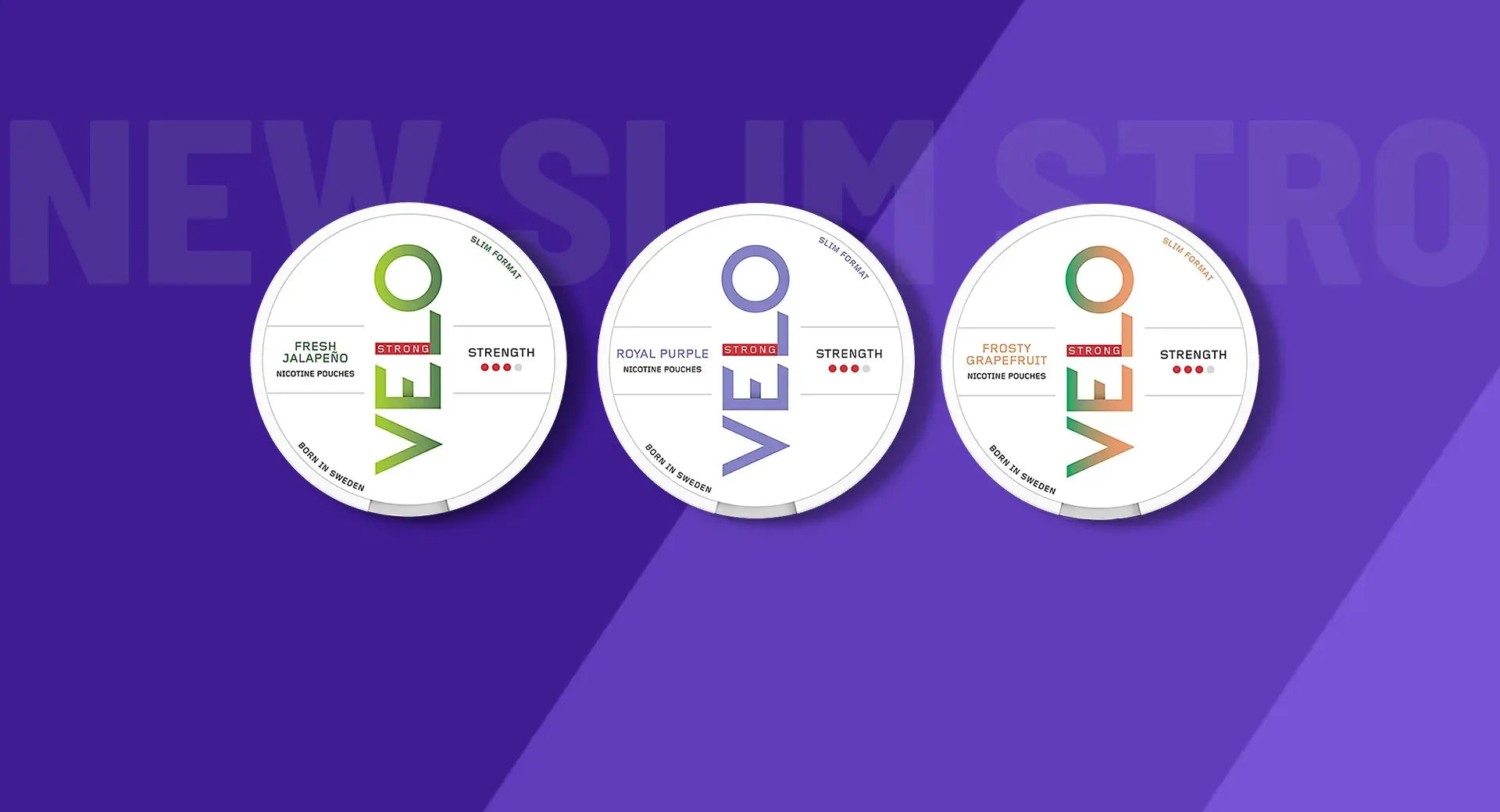 New, Slim and Strong – Three new flavors from Velo – Nico&Pouch