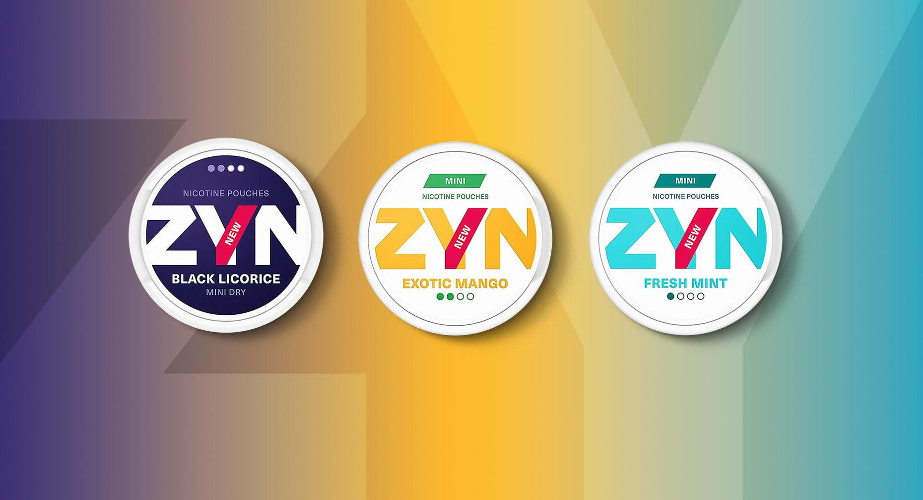 3 new flavours from Zyn – Buy online at Nico&Pouch