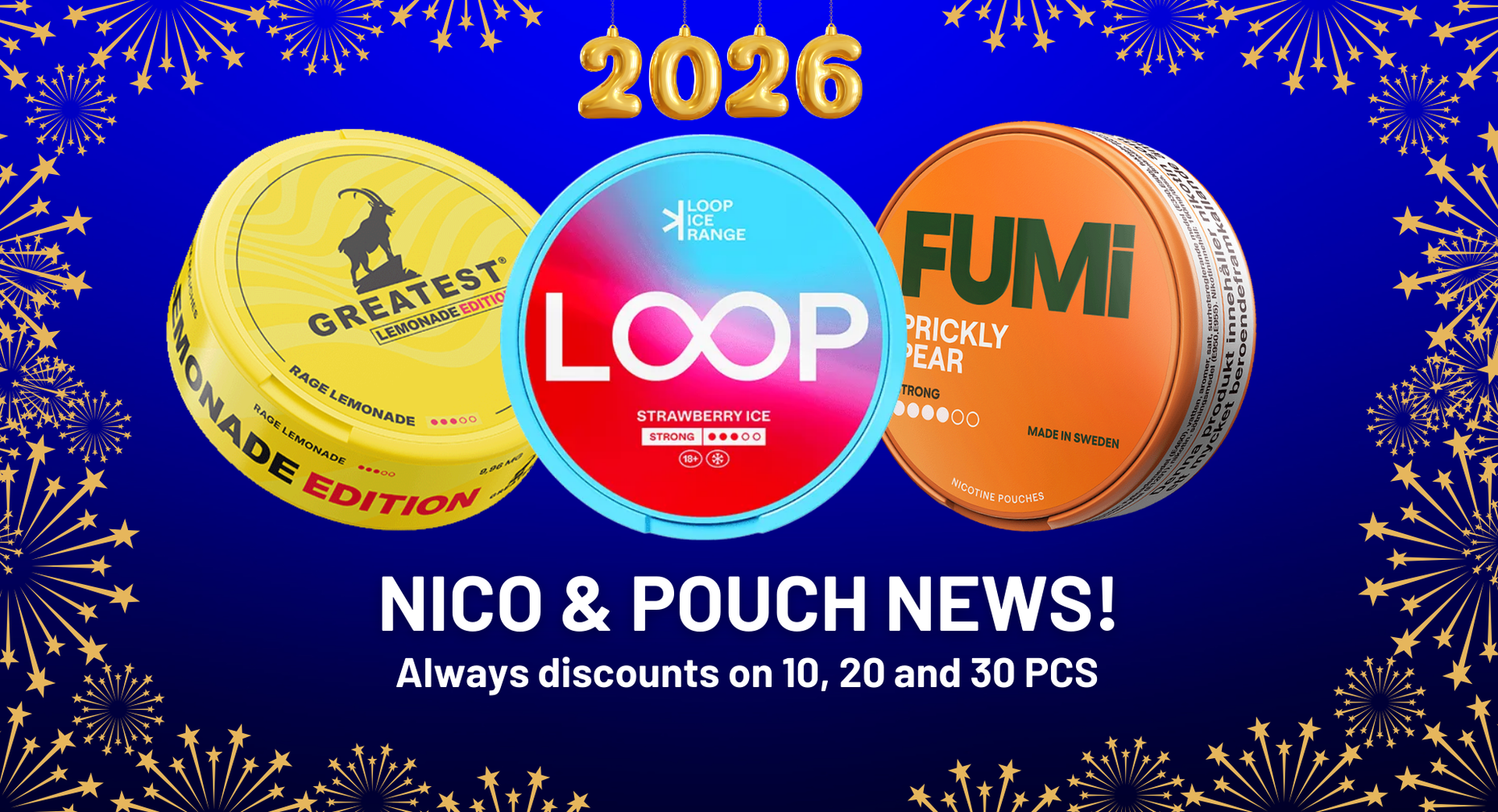 Europe's #1 shop for nicotine pouches – Nico&Pouch